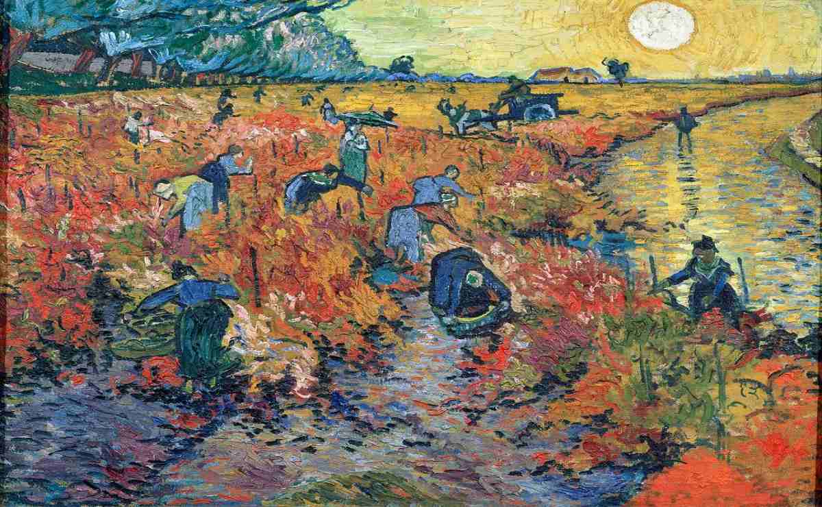 “El viñedo rojo”, la única obra que Vincent Van Gogh vendió en vida ...