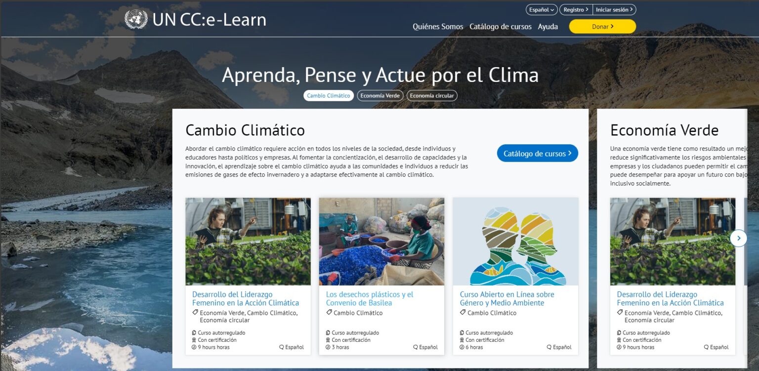 La ONU lanza cursos gratis en línea y con certificación; así te puedes ...
