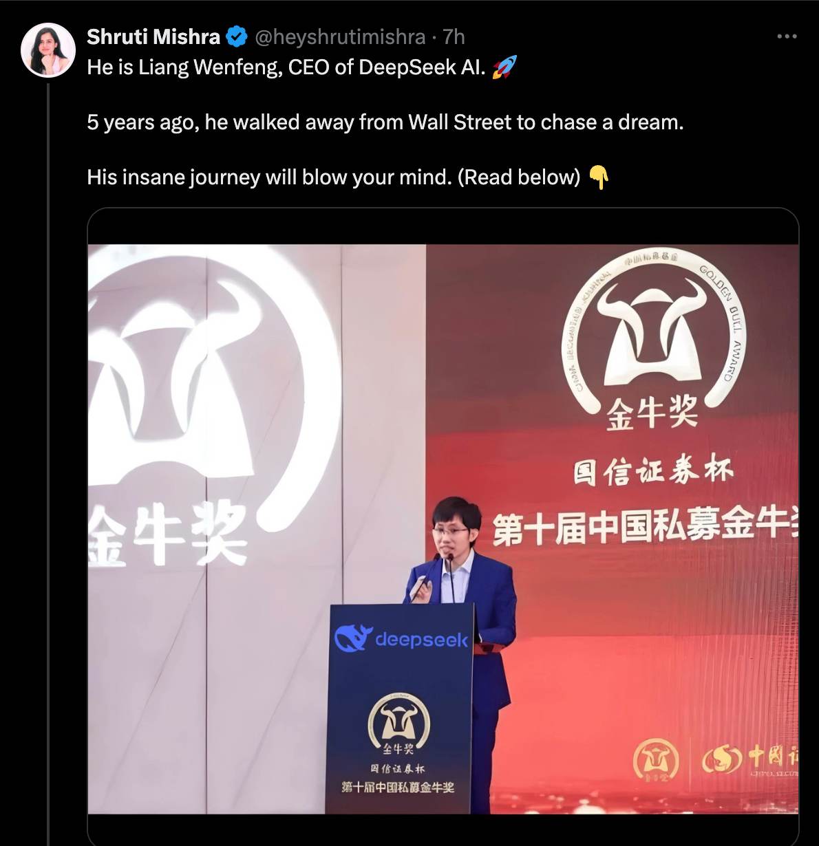 DeepSeek: quién es y qué estudió el fundador de la app rival de ChatGPT | Generación ...