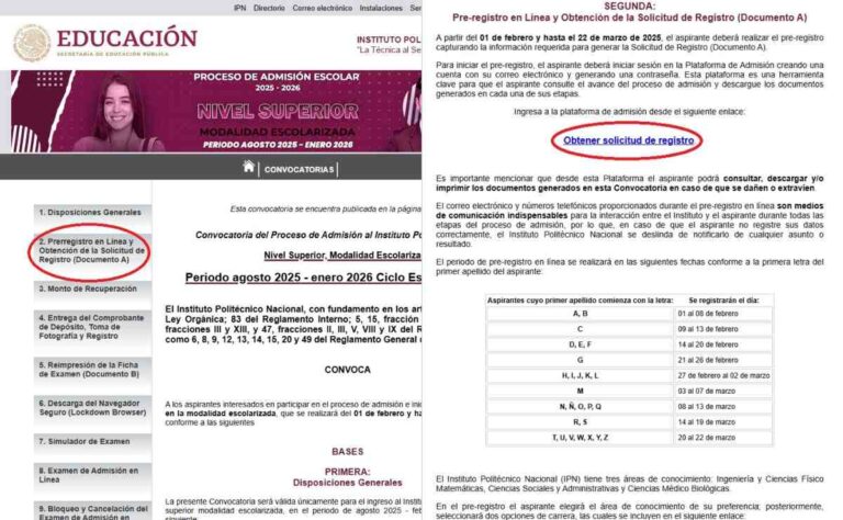 Convocatoria IPN 2025: cómo hacer el registro del examen de admisión | Generación Universitaria ...